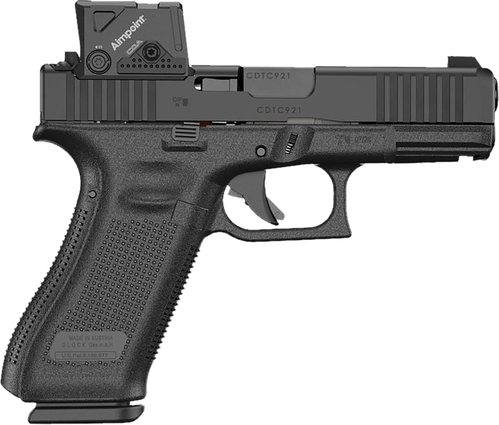 GLOCK G45 GEN5 A-CUT *10 ROUND* 9MM LUGER (9x19 PARA) SEMI AUTO ...